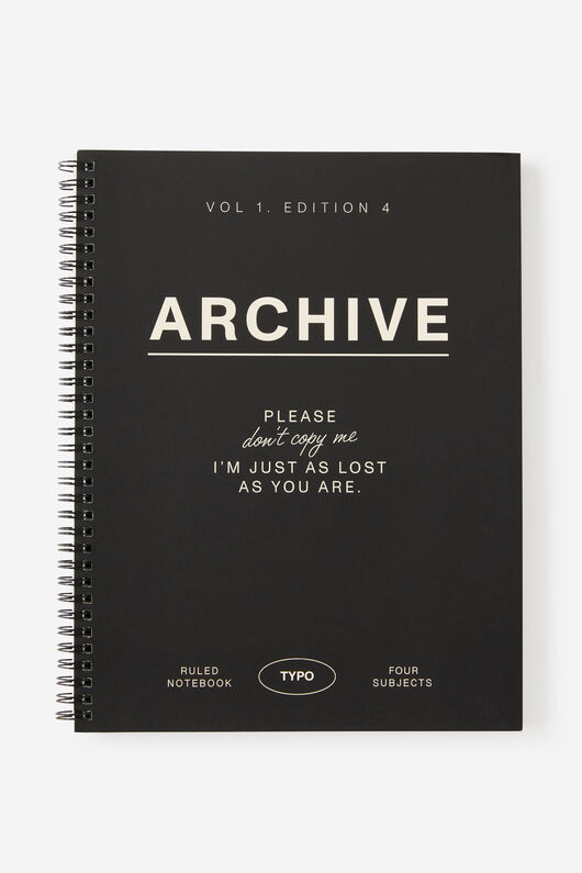 Notebooks & Notepads | Lined, Dotted, Grid & Blank | Typo