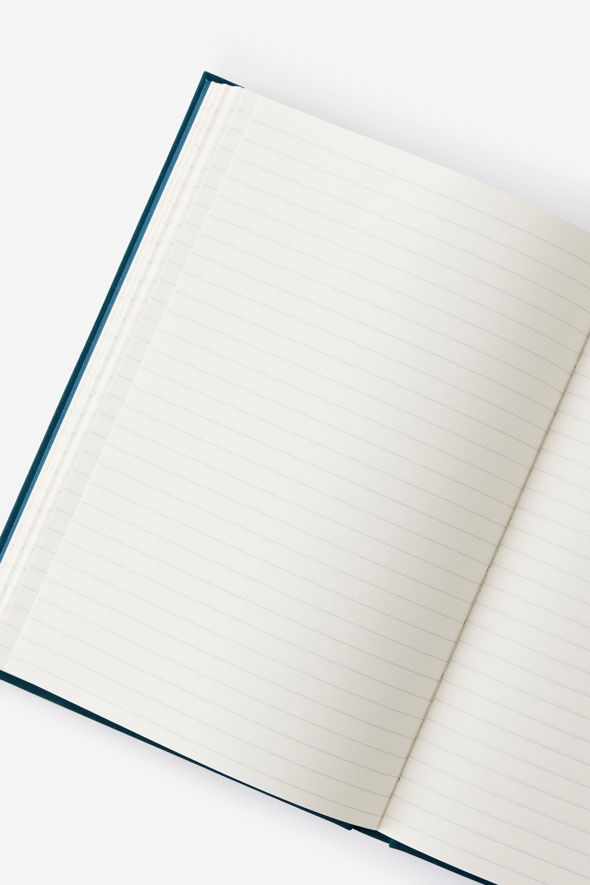 A5 Linen-Textured Lined Notebook