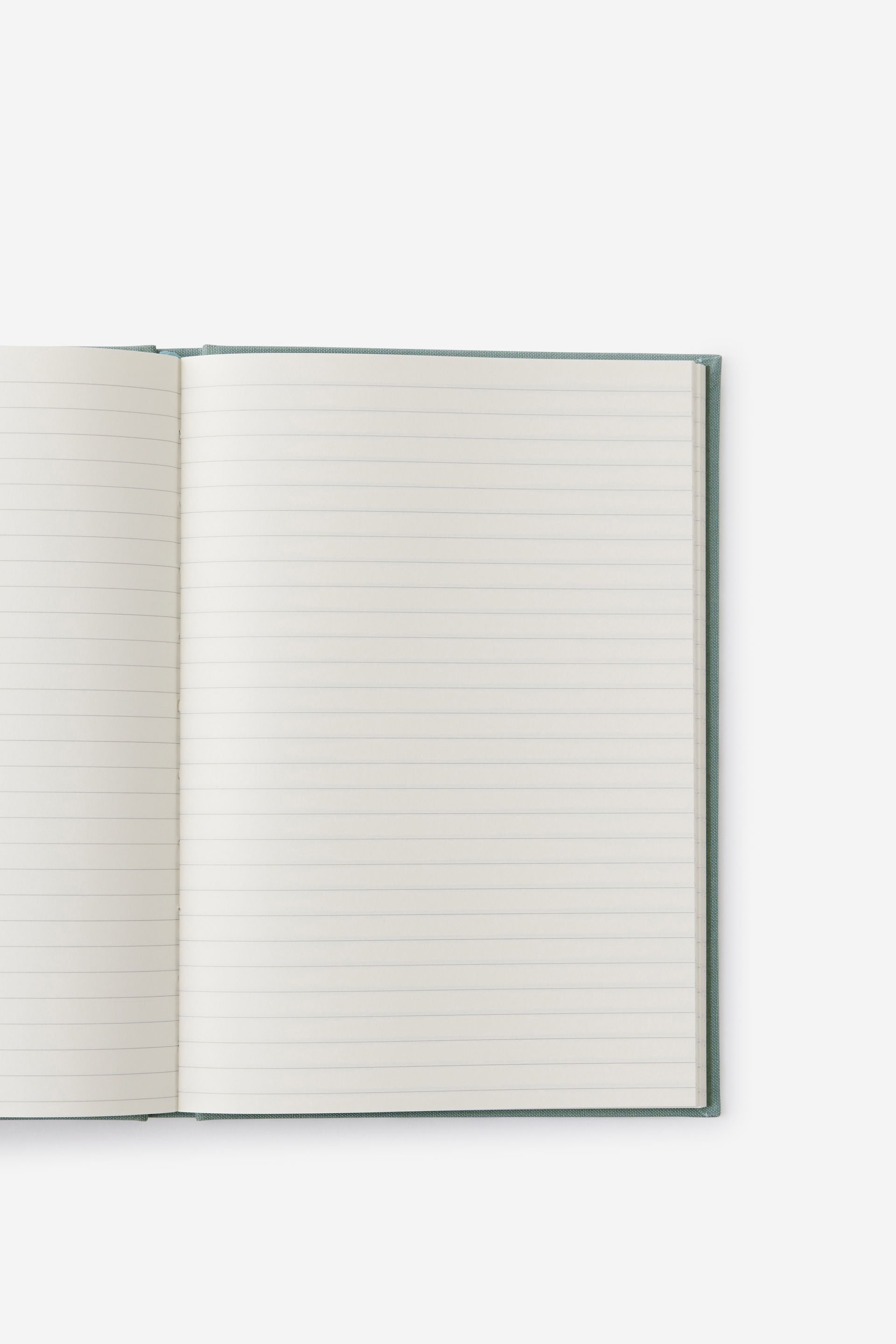 A5 Linen-Textured Lined Notebook