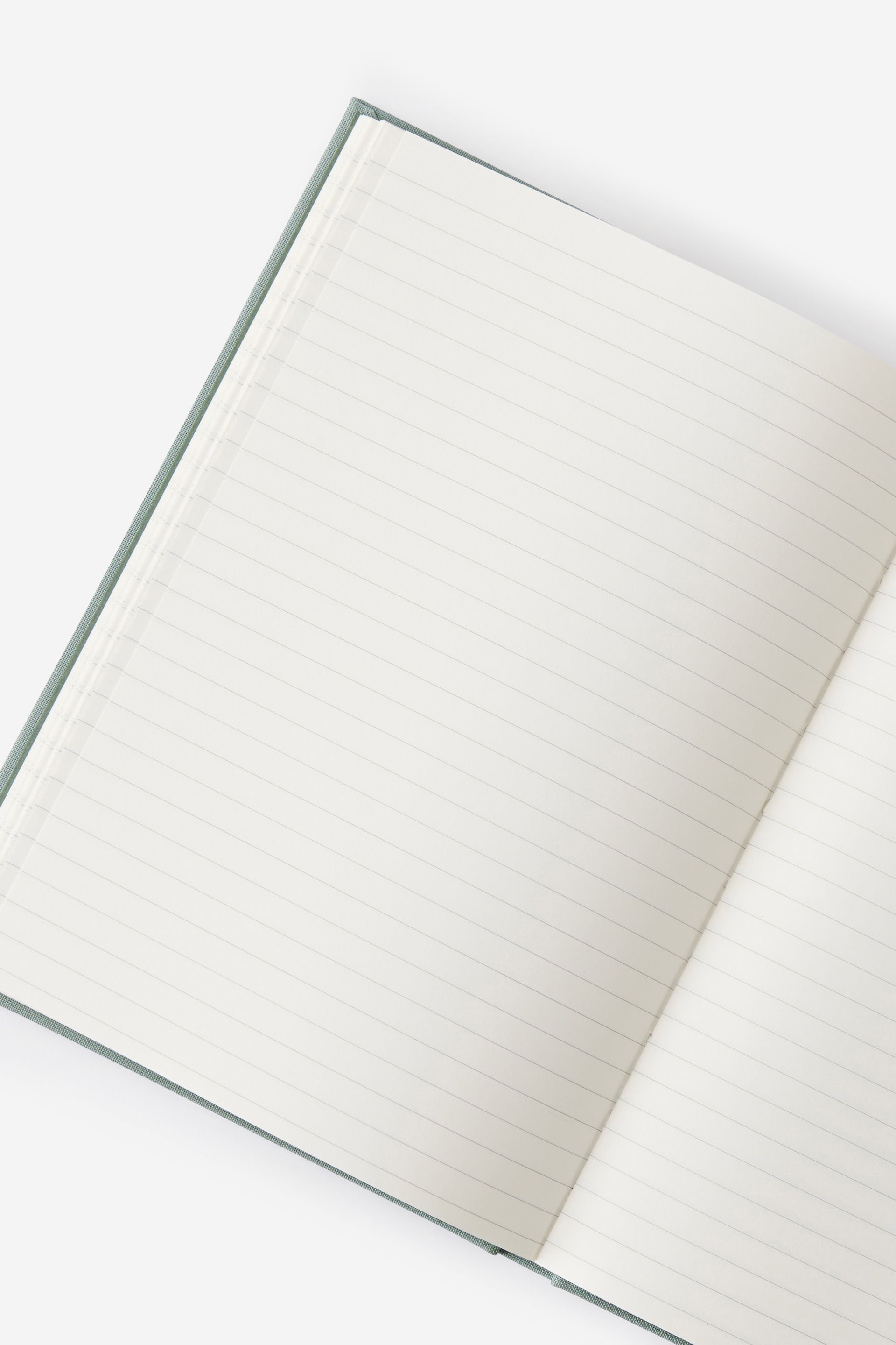 A5 Linen-Textured Lined Notebook